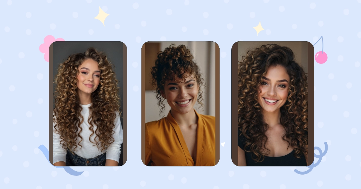 15 Fall-Inspired Curly Hairstyles That Are Effortlessly Cute and Quick ...