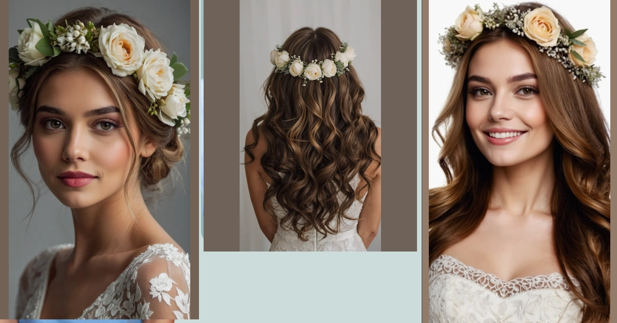 Magical Flower Crown Hairstyles Perfect for Your Wedding Day – Inspire ...