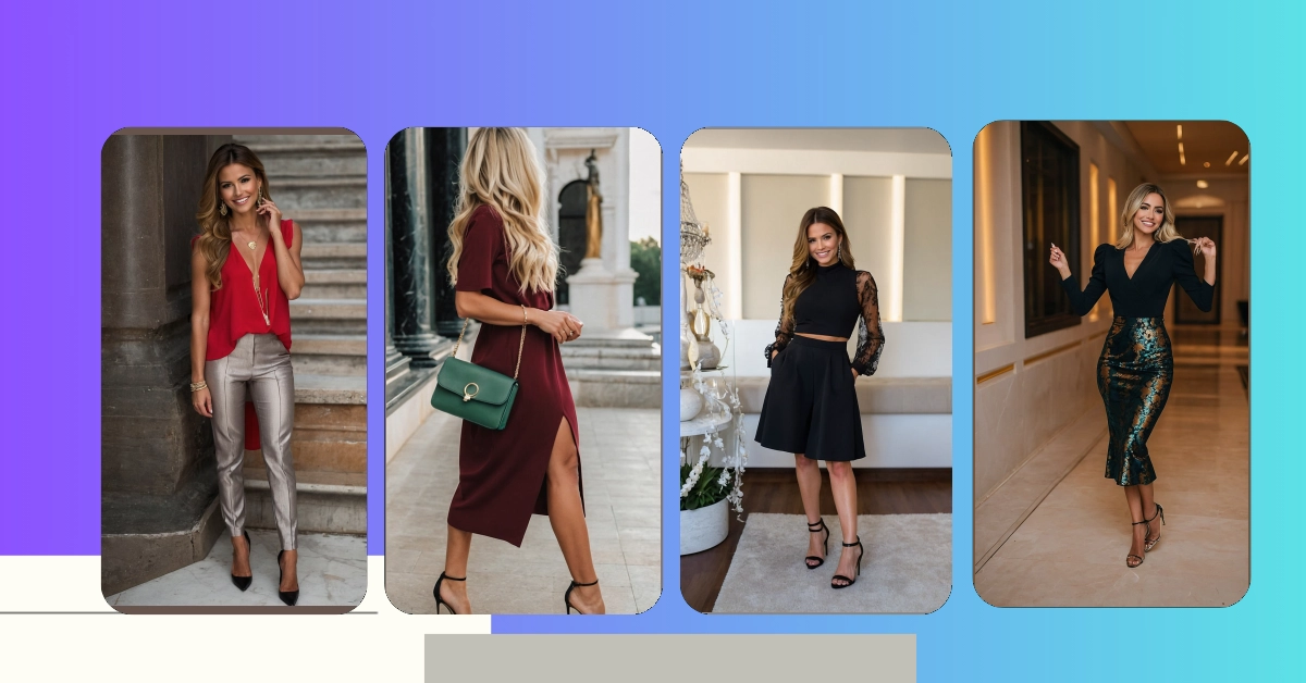 The Ultimate Guide to Fancy Classy Christmas Party Outfits for Women ...