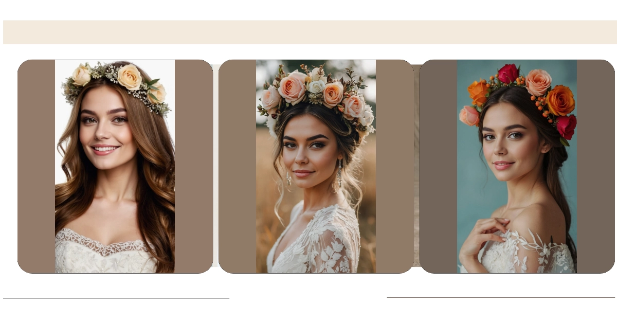 15 Flower Crown Hairstyles to Make Every Bride Bloom with Joy – Inspire ...