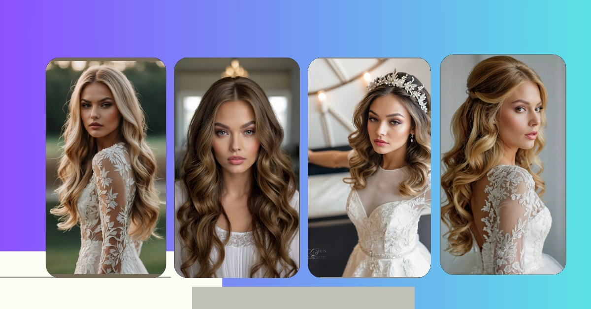 Unveiling the Magic: 19 Stunning Long, Flowing Curls Bridal Hairstyles ...