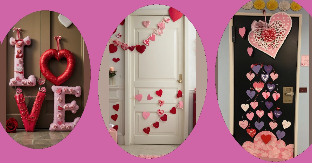 Sweeten Up Your Spaces: 15 Adorable Valentine’s Door Decorations ...