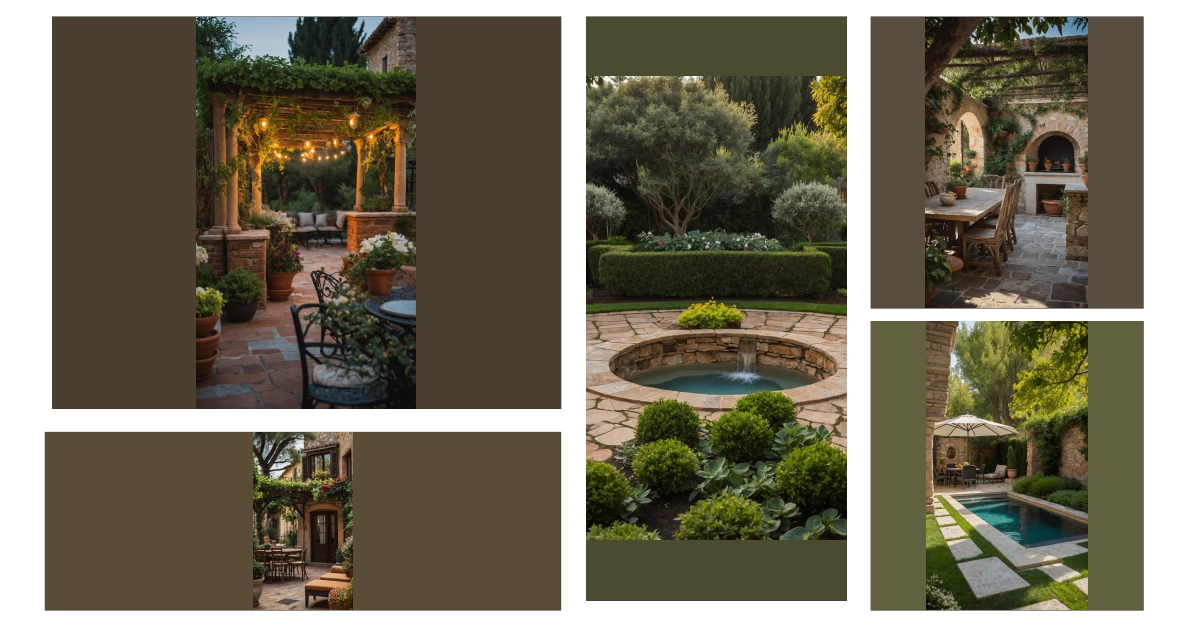 Transform Your Backyard into a Tuscan Villa with These 15 Patio Ideas ...