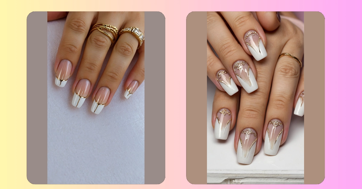 Traditional Meets Funky: French Tip Nail Inspirations – Inspire Inlet